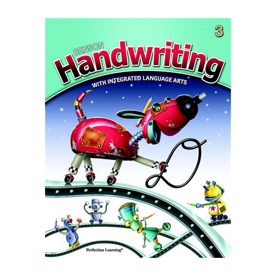 Perfection Learning Benson Handwriting Vertical Manuscript Student Book ...