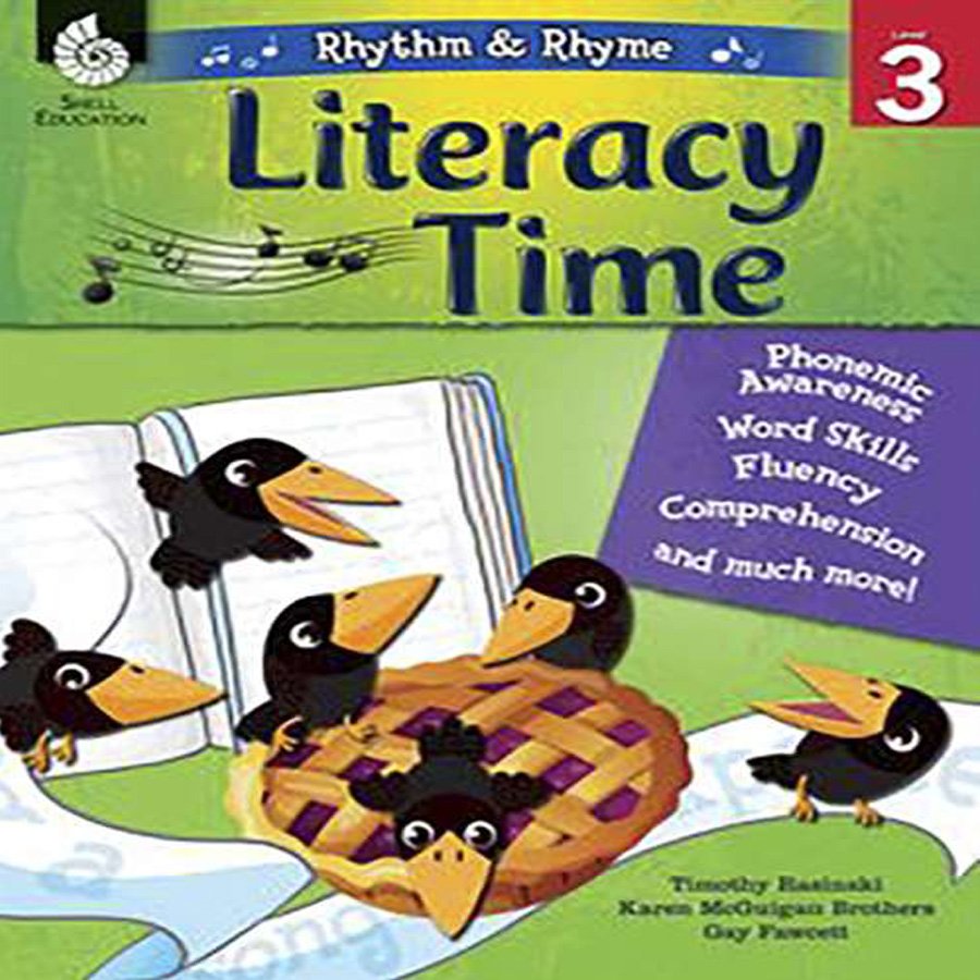Shell Education Rhythm and Rhyme Literacy Time, Level 3, Grade 3 ...