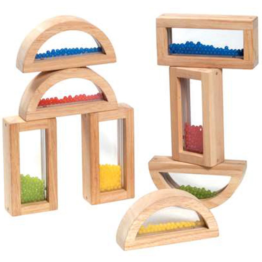 Guidecraft Bead Filled Block Set | SensoryStore.com