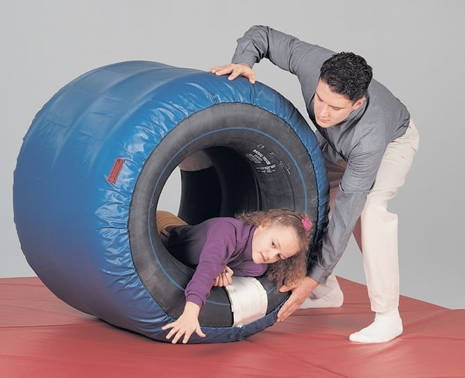 Large Inflatable Barrel Kit | SensoryStore.com