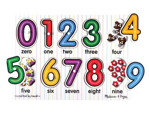 Melissa & Doug See-Inside Numbers Puzzle | SensoryStore.com