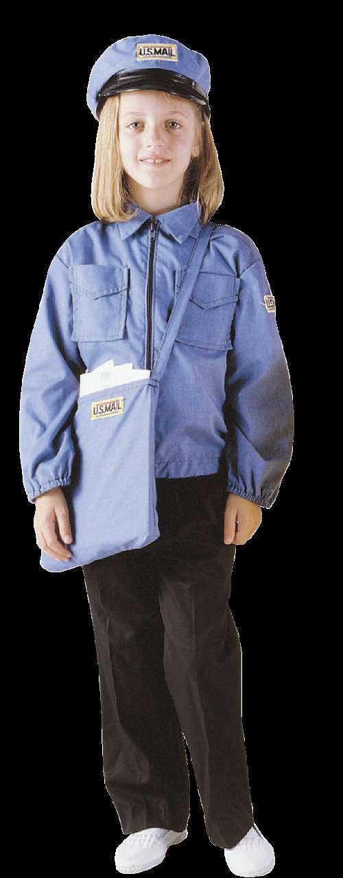 Children's Factory Mail Carrier Costume | SensoryStore.com
