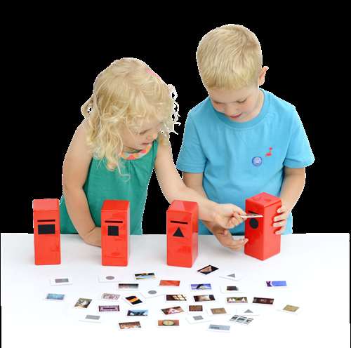 Educational Advantage Shape Posting Game | SensoryStore.com