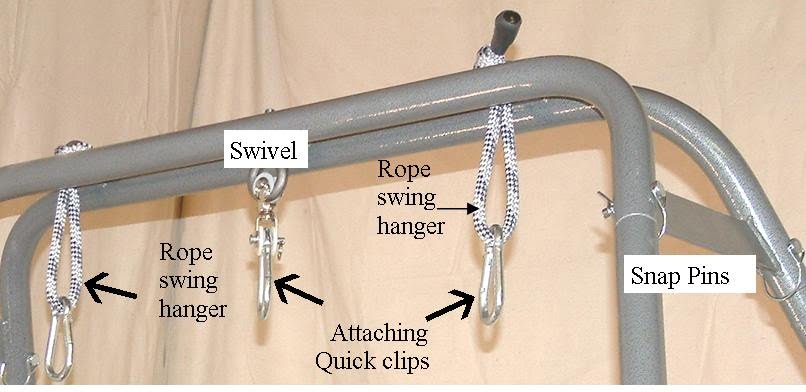 Homestand HD120 Large Portable Swing Frame | SensoryStore.com