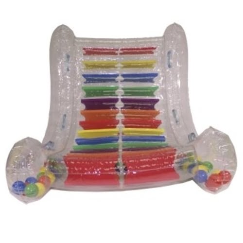 Sensa Rock Inflatable Therapy Rocker, Multi-Color Panels, 6 Handles, 53 ...