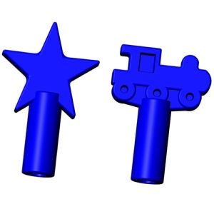 Train and Star Pencil Topper | SensoryStore.com