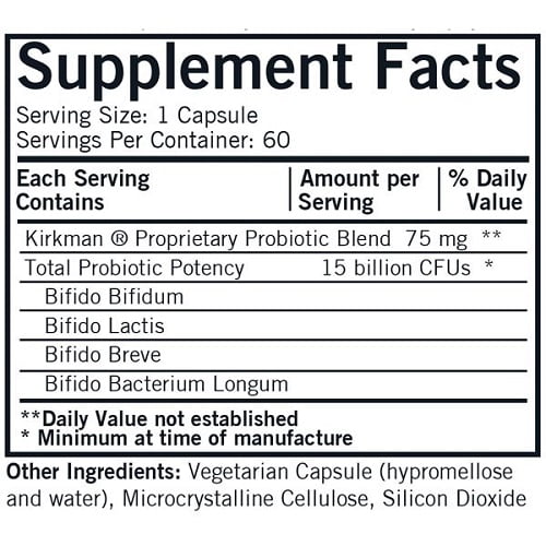 Bifido Complex™ 15B CFU Capsules - Hypo - 60 ct | SensoryStore.com